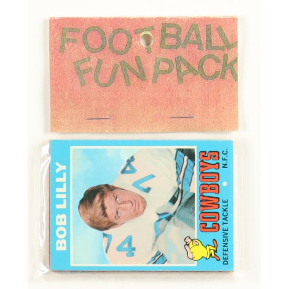 1971 Topps Football Card Fun Pack with (10) Cards | Pristine Auction