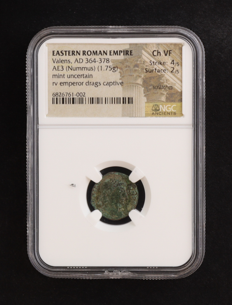 Eastern Roman Empire - Valens, AD 364-378 AE3 (Nummus) (1.75g) - Rev ...
