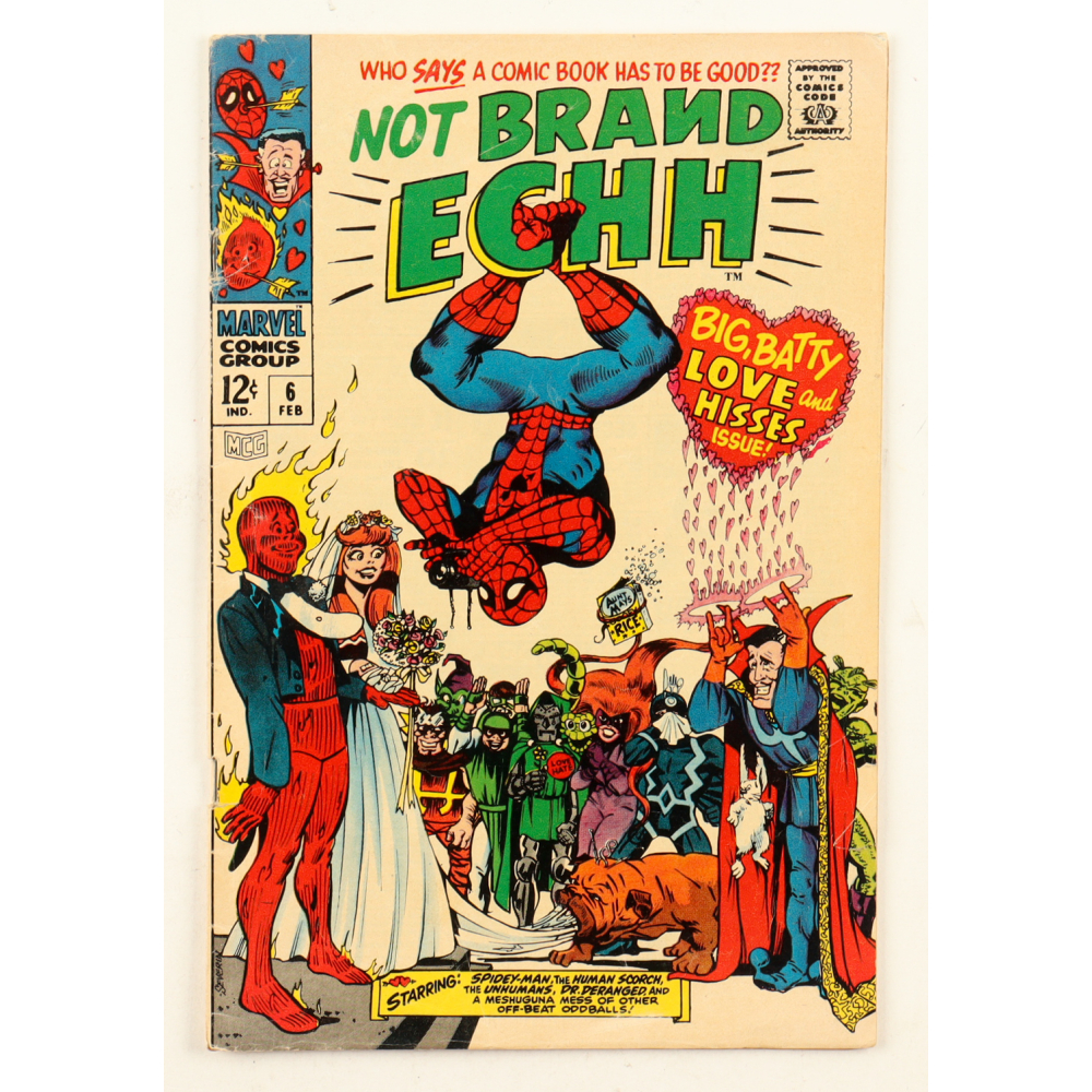 1967 "Not Brand Echh" Issue #6 Marvel Comic Book | Pristine Auction
