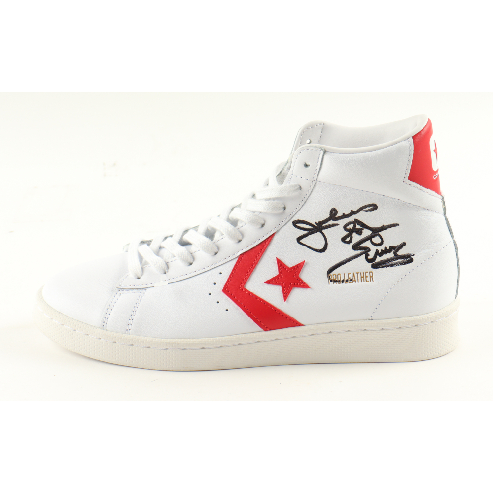 Julius "Dr. J" Erving Signed Converse All-Star Leather Basketball Shoe ...