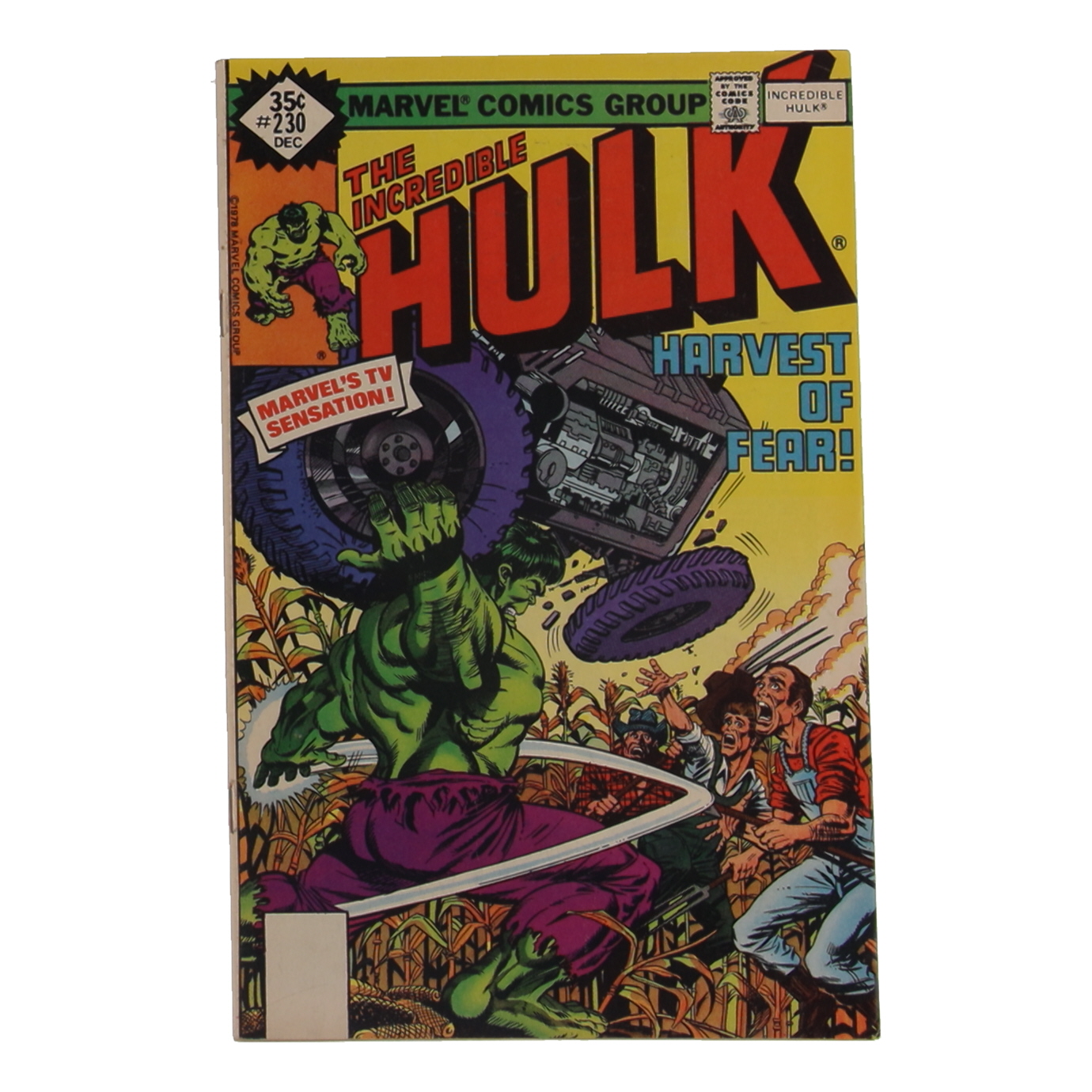 1978 "Incredible Hulk" Issue #230 Marvel Comic Book | Pristine Auction