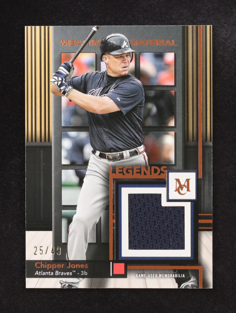 Chipper Jones 2024 Topps Museum Collection #SPPQR-CJ Single Player ...