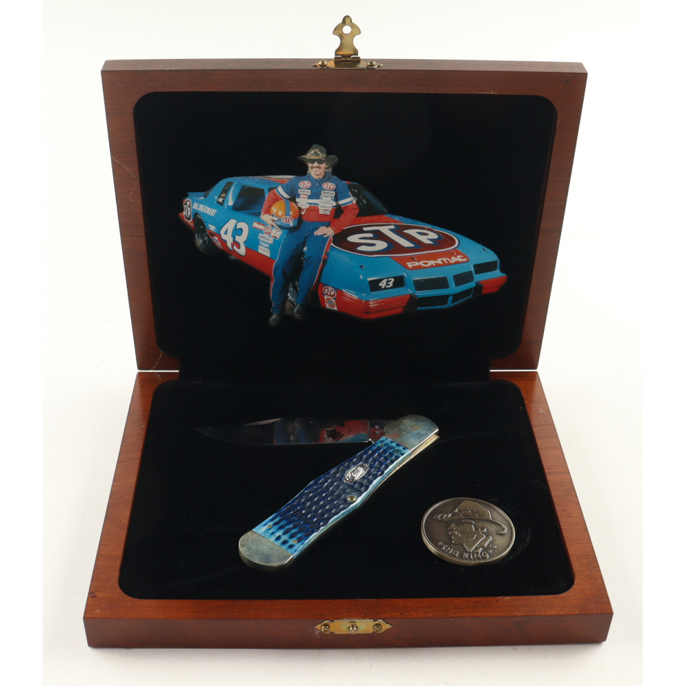1987 Case XX Richard Petty The King "Petty Blue" 5.5" Pocket Knife ...