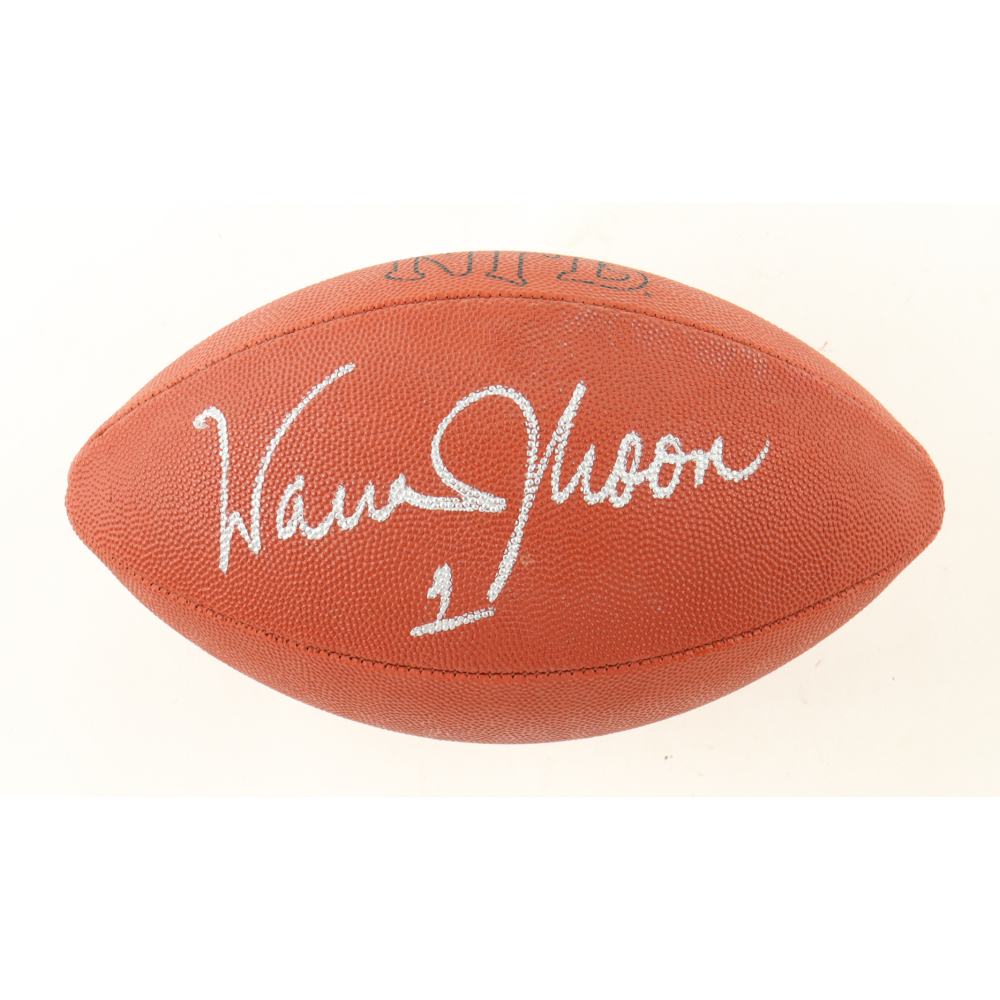 Warren Moon Signed NFL Football (JSA) | Pristine Auction