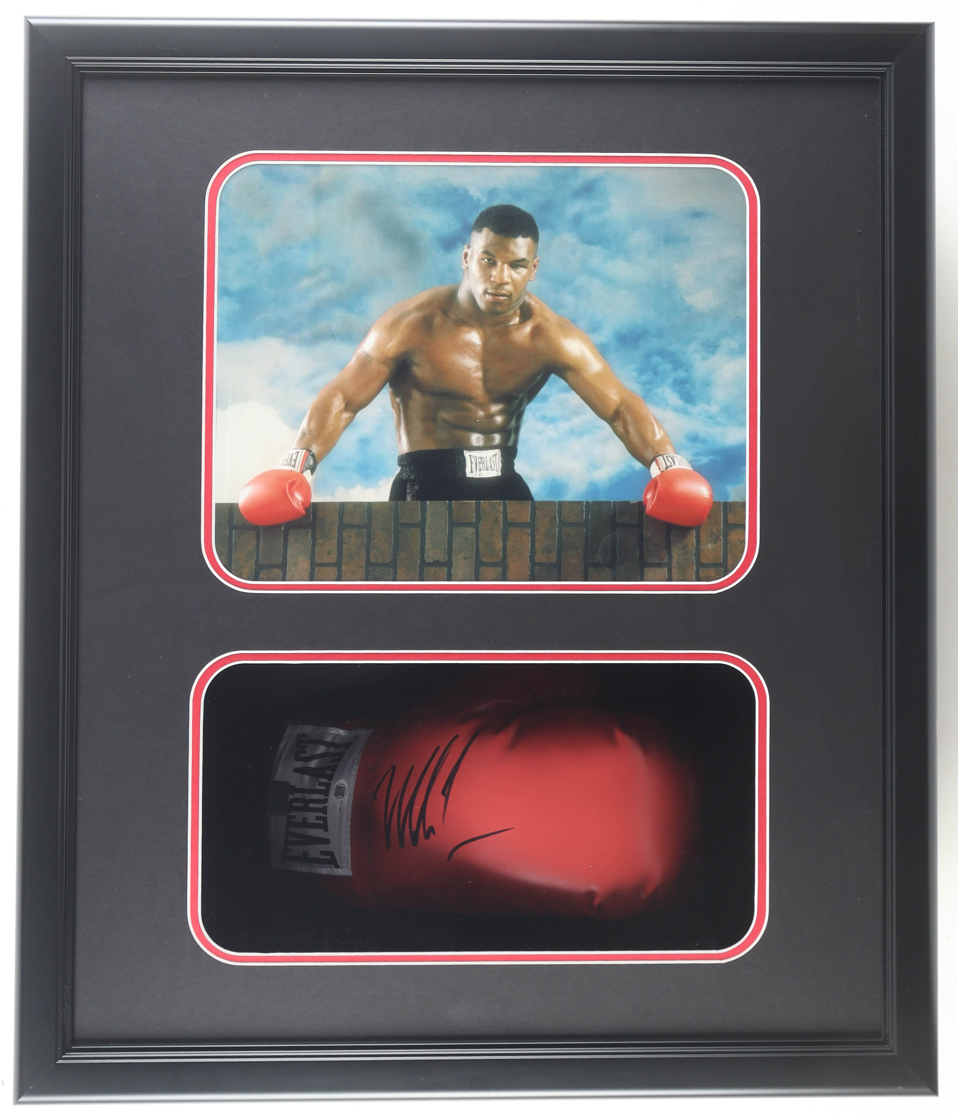 Mike Tyson Signed Boxing Glove Shadowbox Display (JSA & Tyson ...