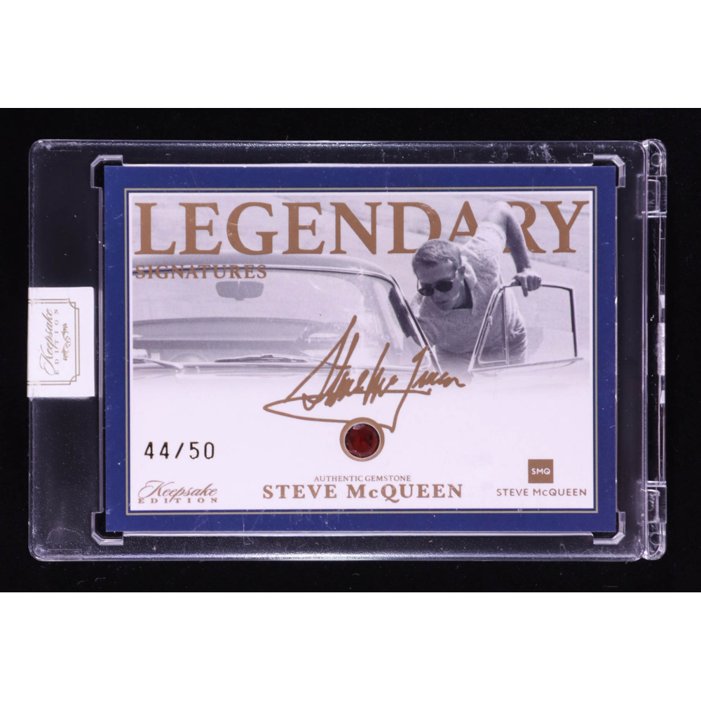 Steve McQueen 2025 Keepsake Edition Legendary Signatures Authentic ...