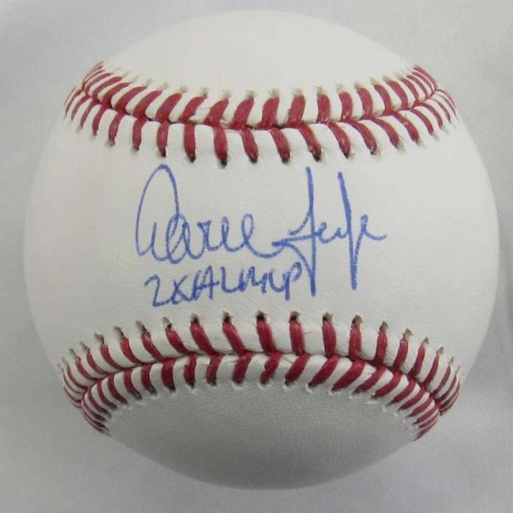 Aaron Judge Signed OML Baseball Inscribed "2x AL MVP" (PSA) | Pristine ...