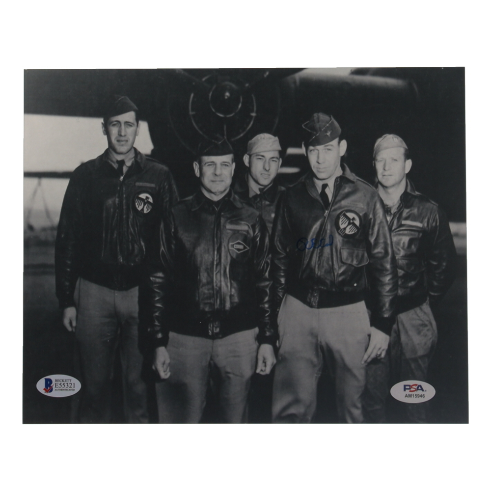 Richard E. Cole Signed 8x10 Photo Doolittle Raiders Crew #1 Co-Pilot ...
