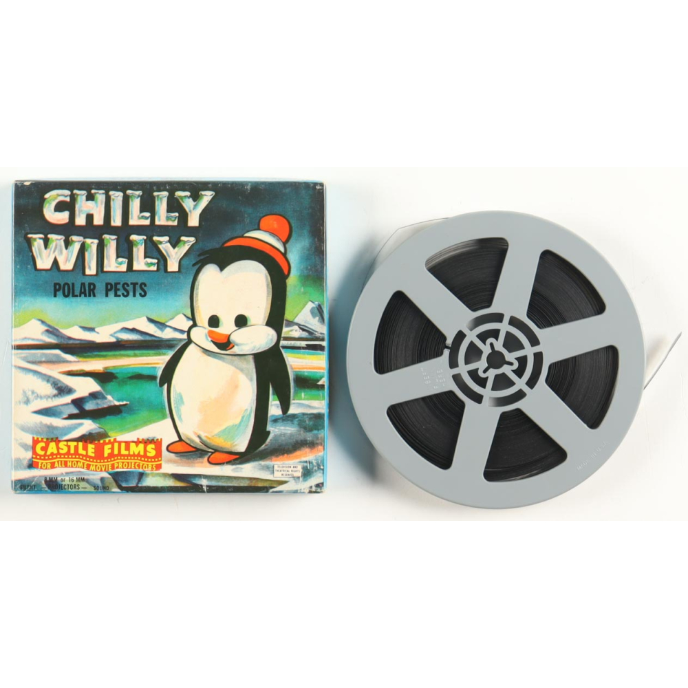 1958 "Chilly Willy: Polar Pests" 8MM Film Reel in Original Packaging ...