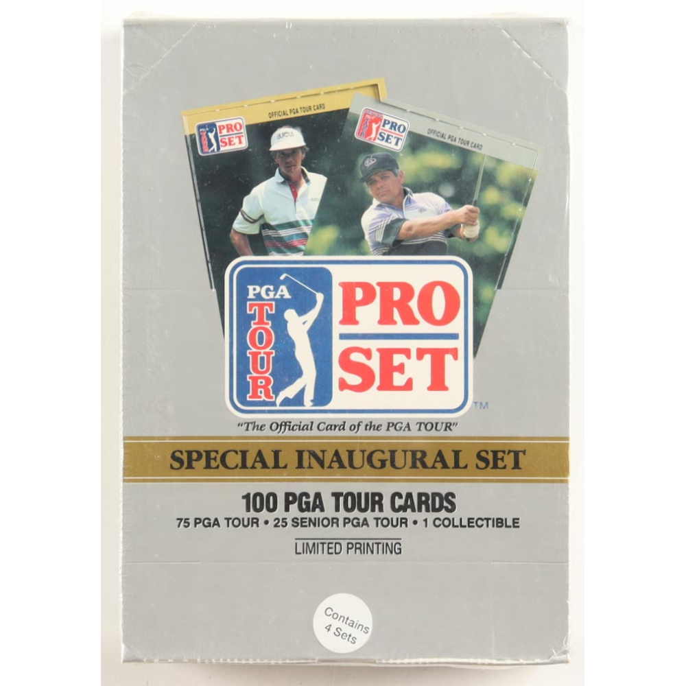 1990 Pro Set PGA Tour Golf Special Inaugural Set of (100) Golf Cards ...
