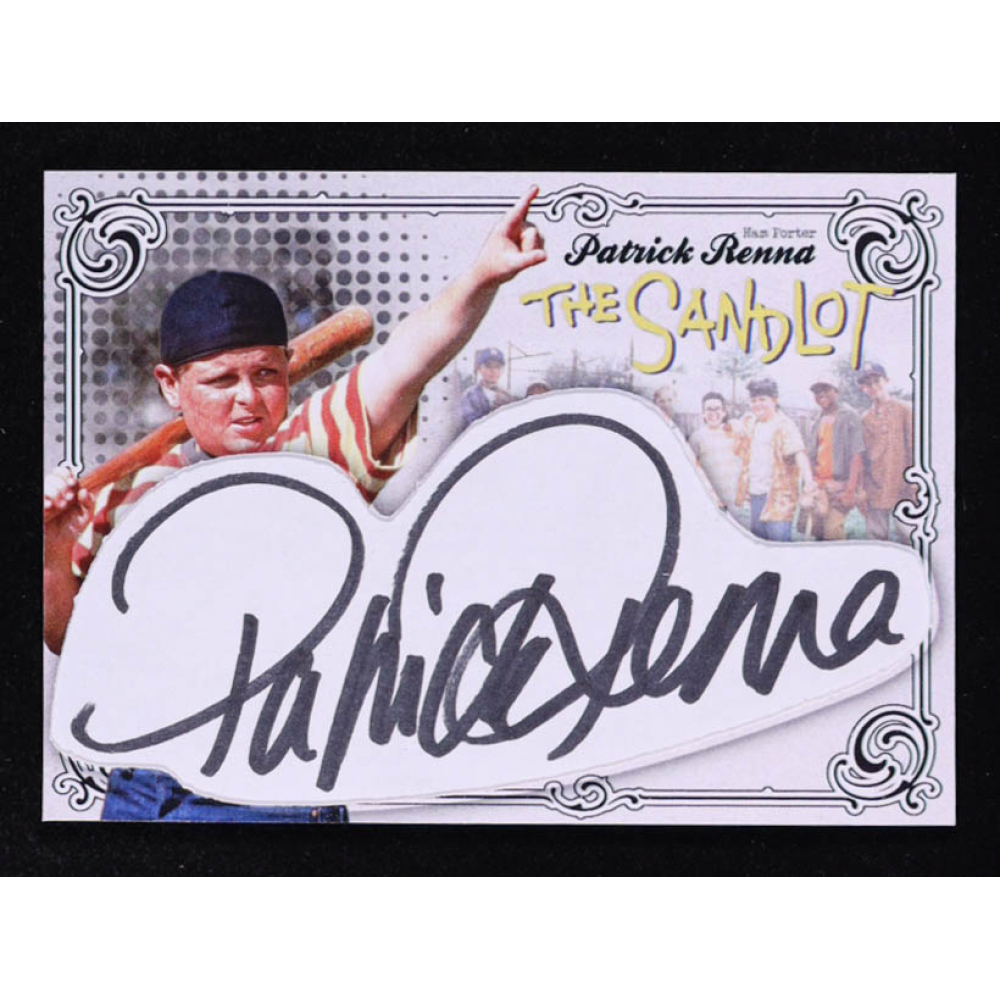 Patrick Renna Signed "The Sandlot" Custom Trading Card (Beckett ...