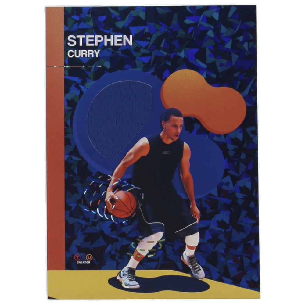 Stephen Curry 2024 TruCreator Jumbo Cracked Ice #5 #JCSC JSY | Pristine ...
