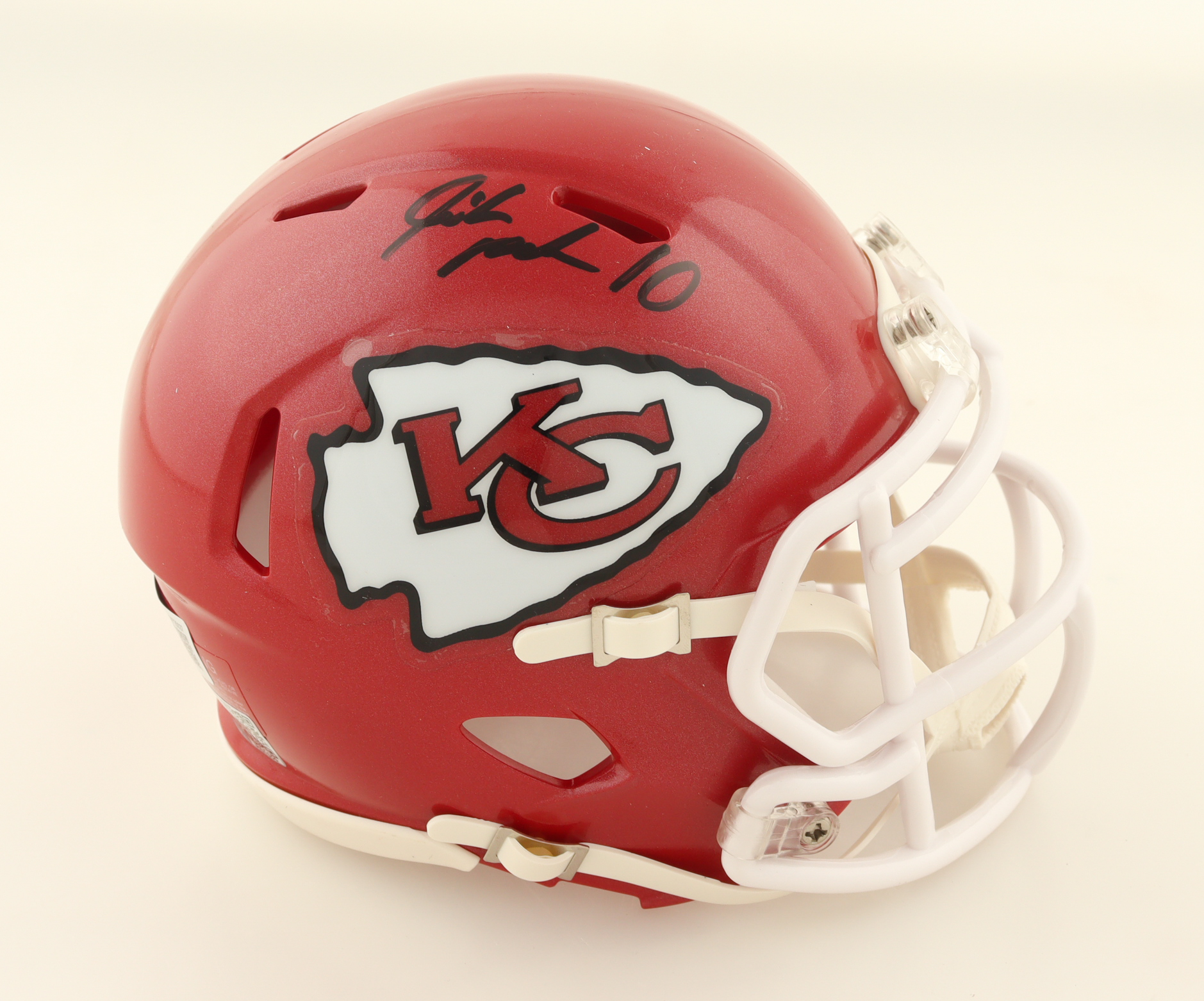 Isiah Pacheco Signed Chiefs Speed Mini Helmet (Beckett & PIA ...