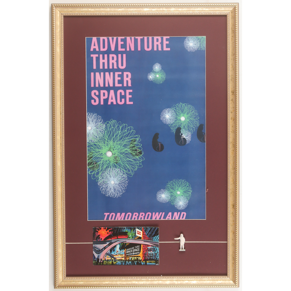 Disneyland "Adventure Thru Inner Space" Tomorrowland Custom Framed ...