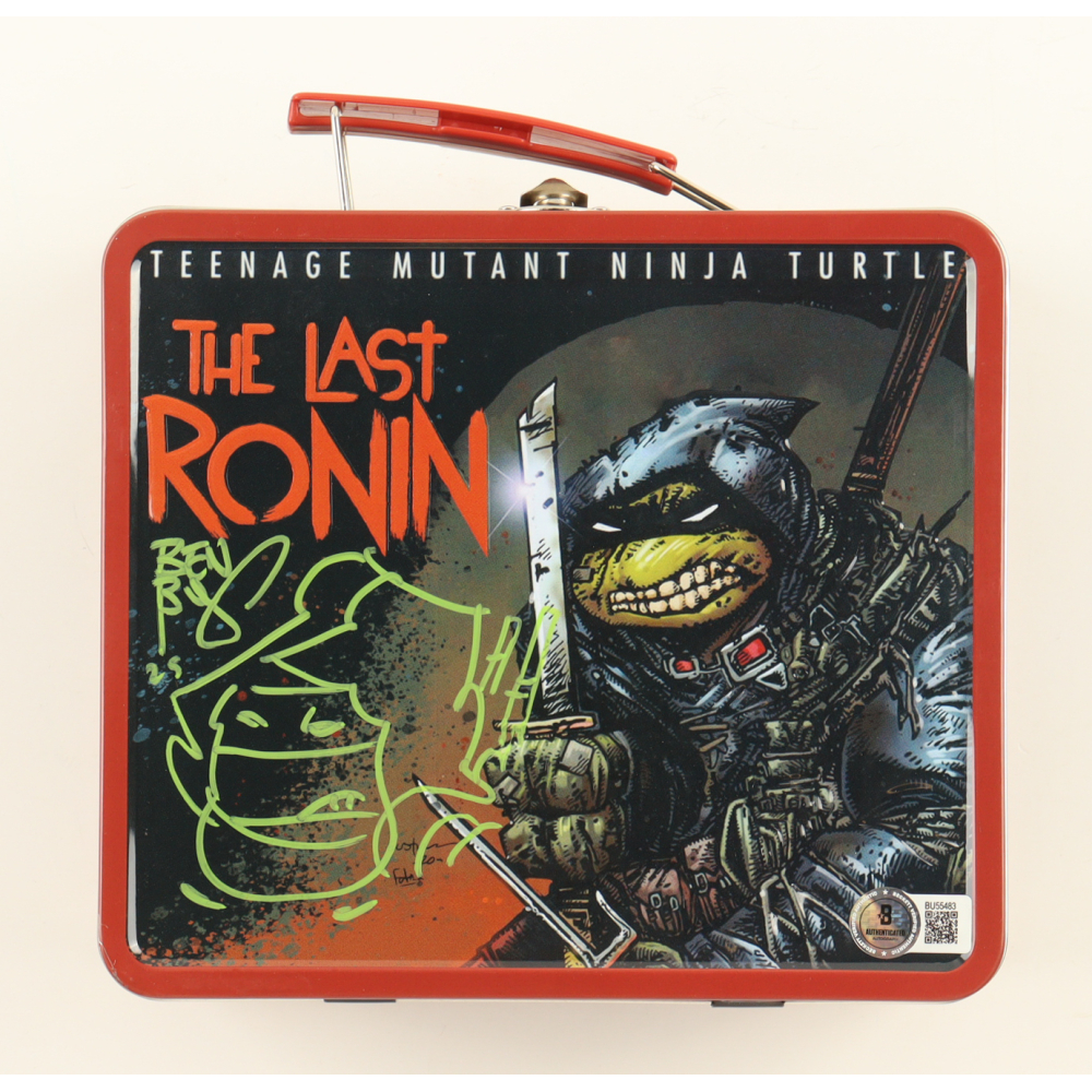 Ben Bishop Signed "Teenage Mutant Ninja Turtles: The Last Ronin" Lunch ...