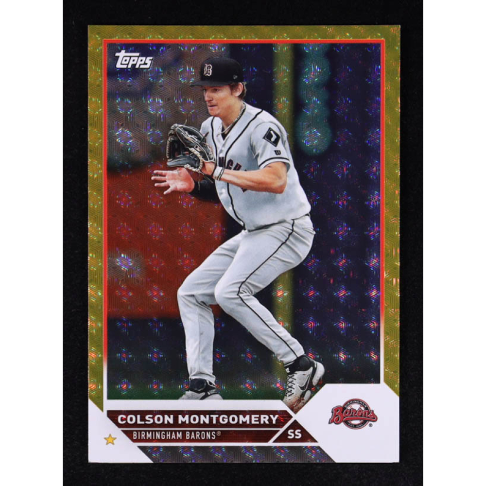 Colson Montgomery 2023 Topps Pro Debut Foilfractors #PD46 RC #1/1 ...