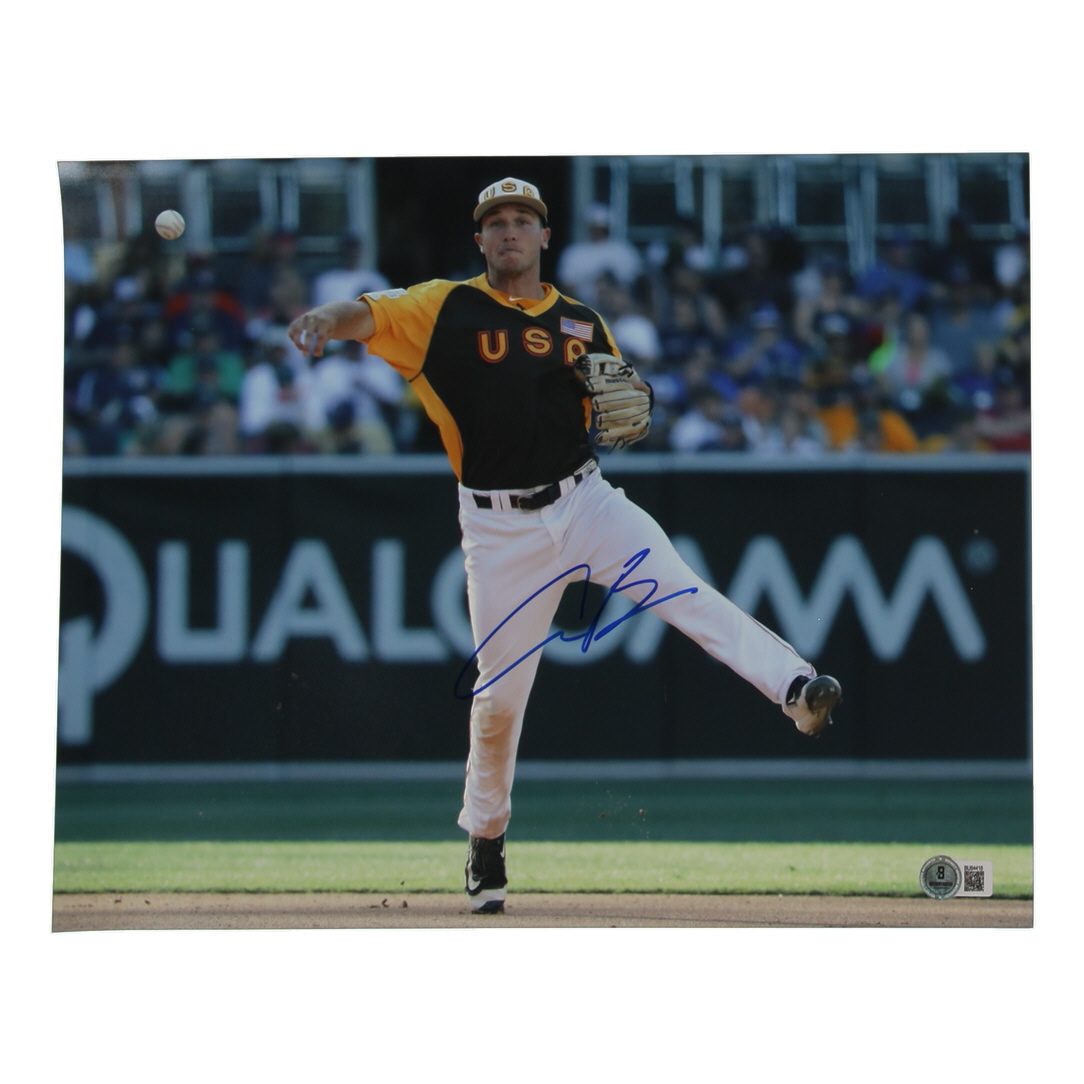 Alex Bregman Signed Team USA 11x14 Photo (Beckett) | Pristine Auction
