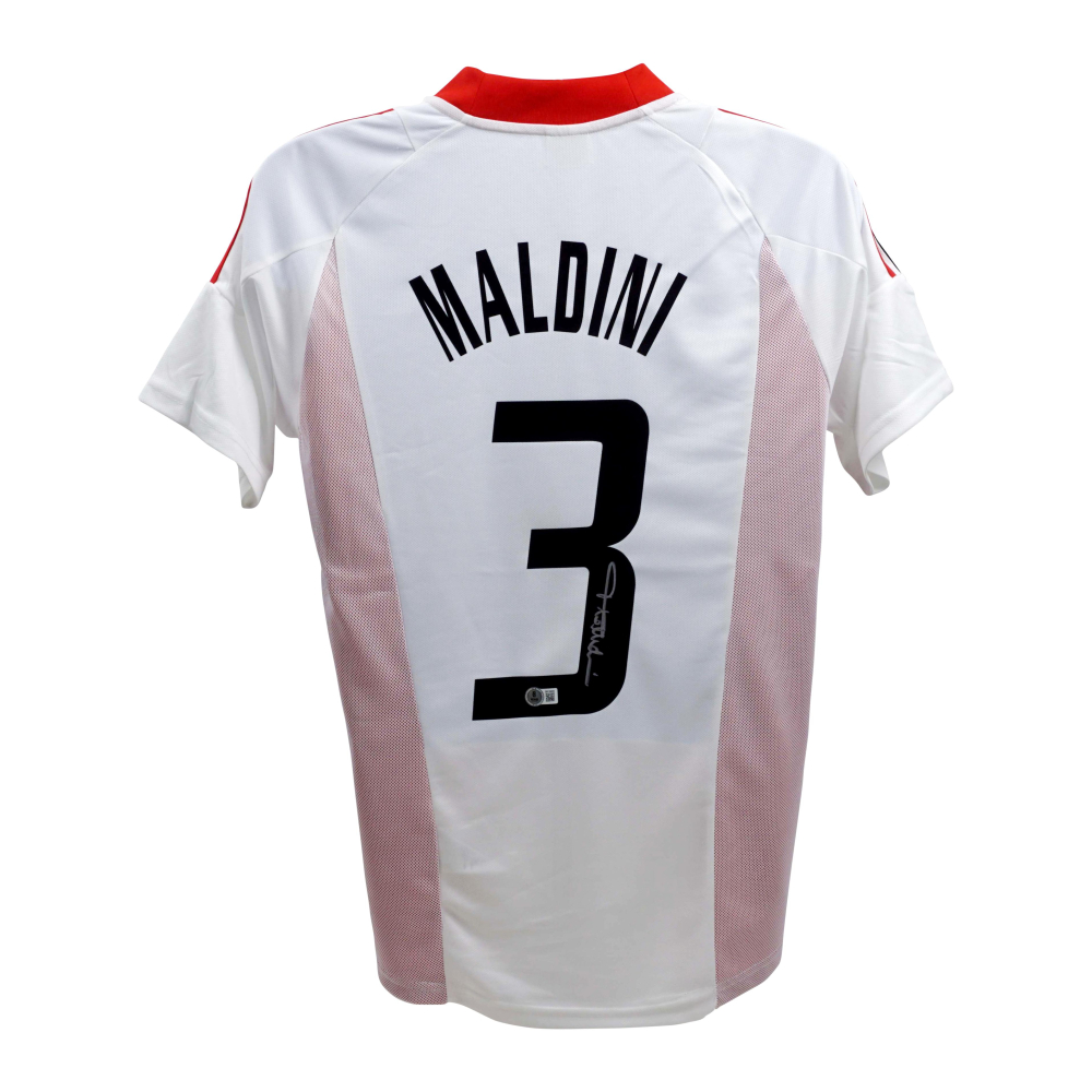 Paolo Maldini Signed AC Milan Adidas Authentic Jersey (Beckett) | Pristine Auction
