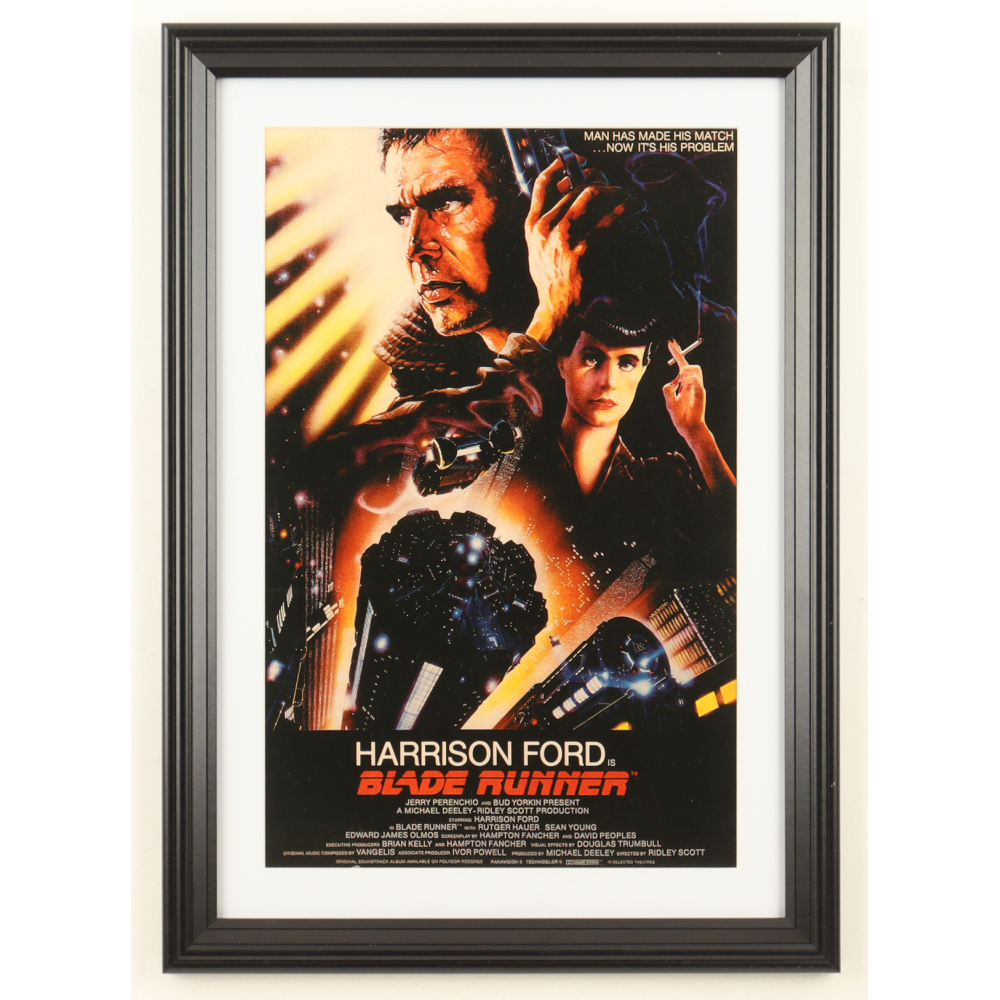 1982 "Blade Runner" Custom Framed Print | Pristine Auction
