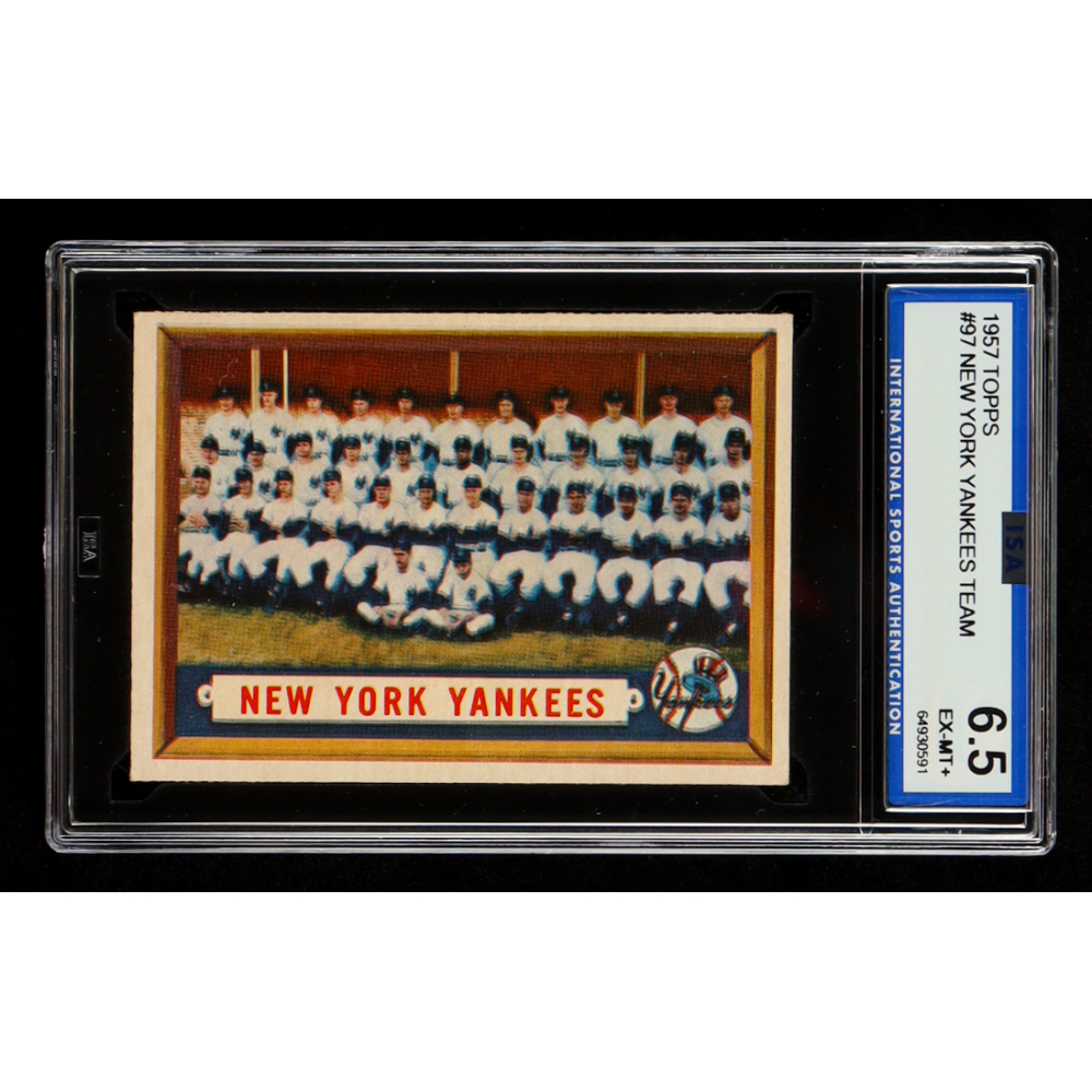 New York Yankees 1957 Topps #97 (ISA 6.5) | Pristine Auction
