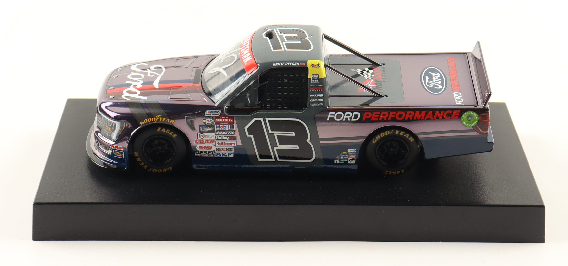Hailie Deegan Signed 2023 #13 Ford Performance Color Chrome 1:24 ...