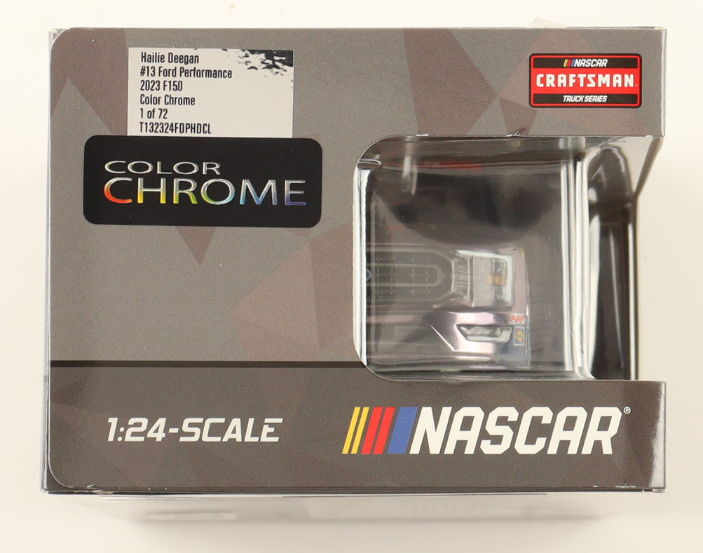 Hailie Deegan Signed 2023 #13 Ford Performance Color Chrome 1:24 ...