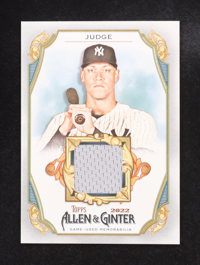 Aaron Judge 2022 Topps Allen and Ginter Relics #AGRBAJ | Pristine Auction
