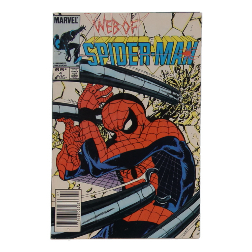 1985 "Web of Spider-Man" Issue #4 Marvel Comic Book | Pristine Auction