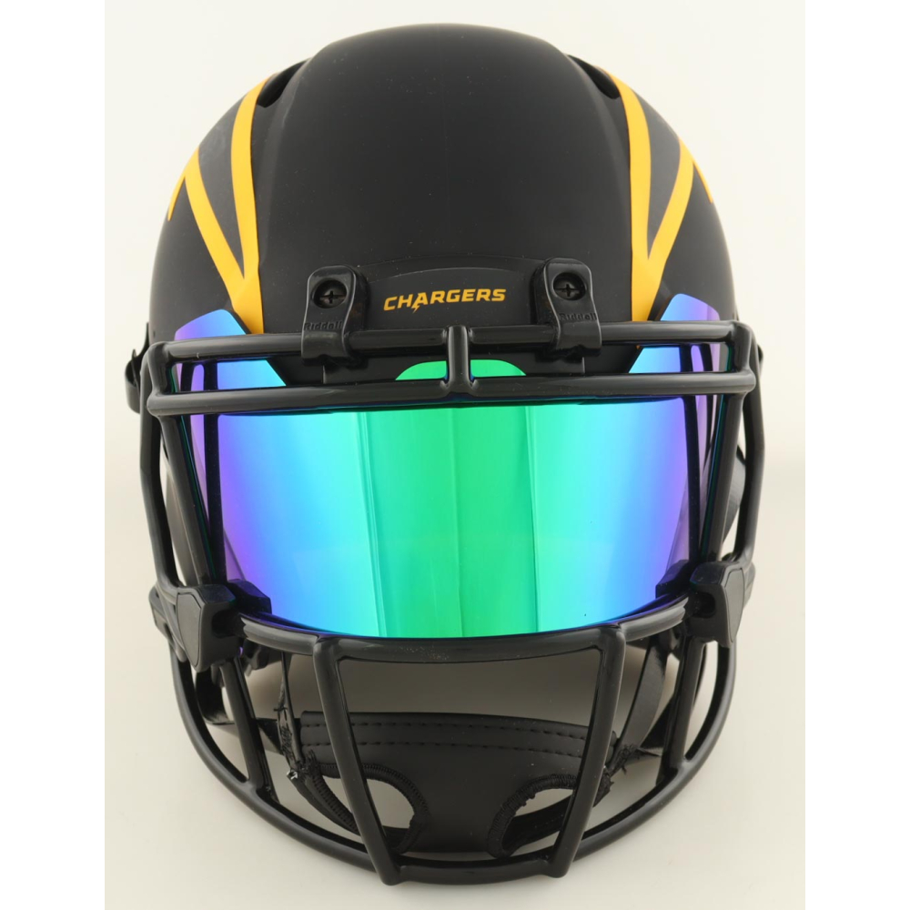 Omarion Hampton Signed Chargers Full-Size Authentic On-Field Eclipse ...
