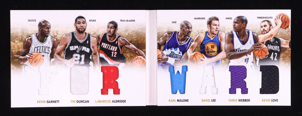 Chris Webber / David Lee / Karl Malone / Kevin Garnett / Kevin Love ...