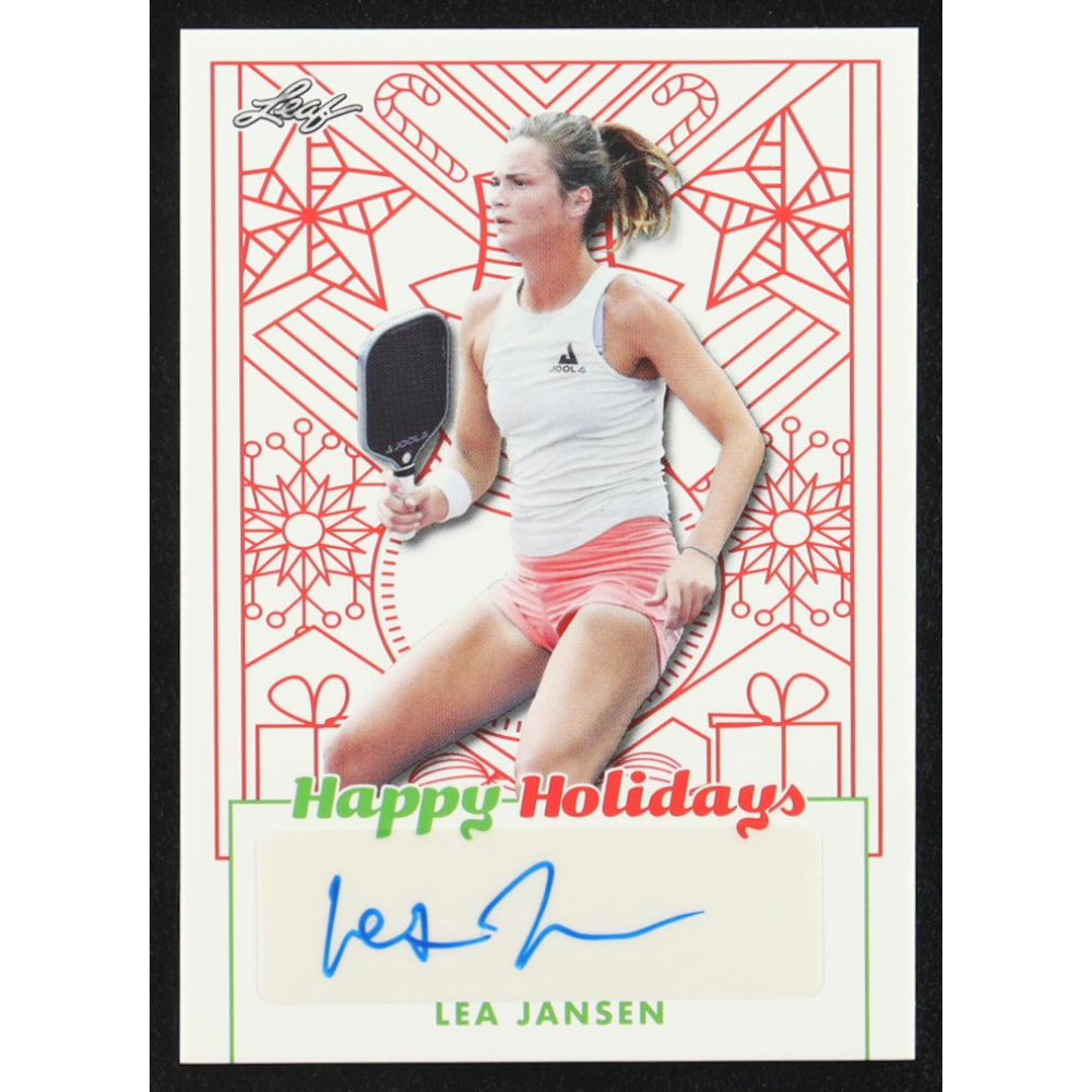 Lea Jansen 2023 Leaf Happy Holidays Autograph #BALJ1 | Pristine Auction