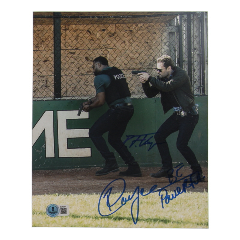 Patrick Flueger & LaRoyce Hawkins Signed "Chicago P. D." 8x10 Photo ...
