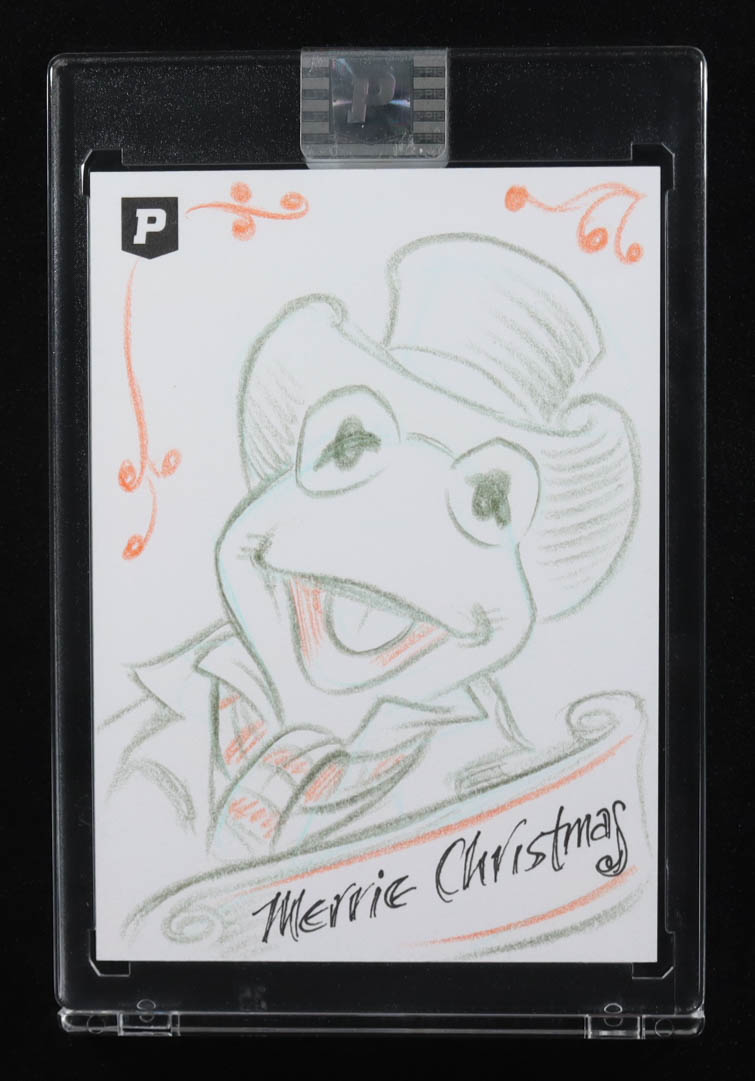 Kermit The Frog | The Muppets | Original Art Sketch Card by Guy ...