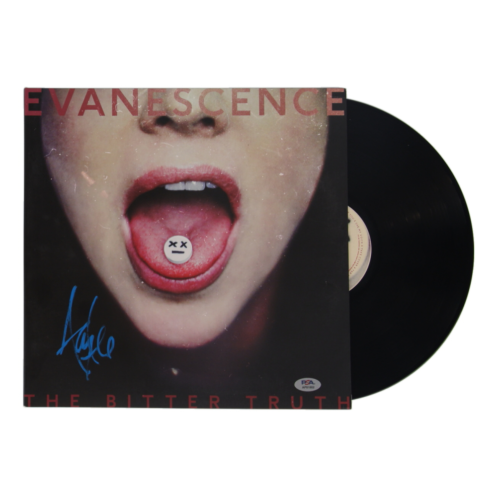 Amy Lee Signed Evanescence "The Bitter Truth" Vinyl Record Album (PSA ...