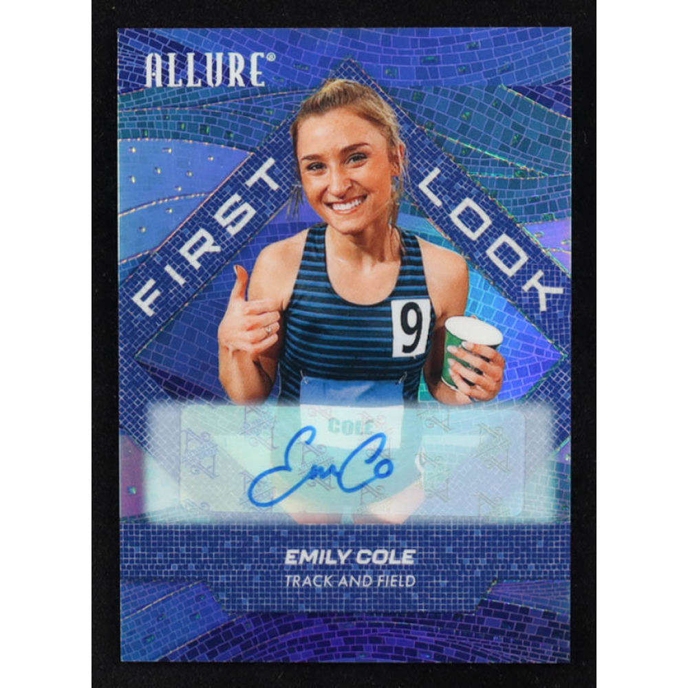 Emily Cole 2025 Upper Deck Allure SE Tile Autographs #145 FL #18/25 ...