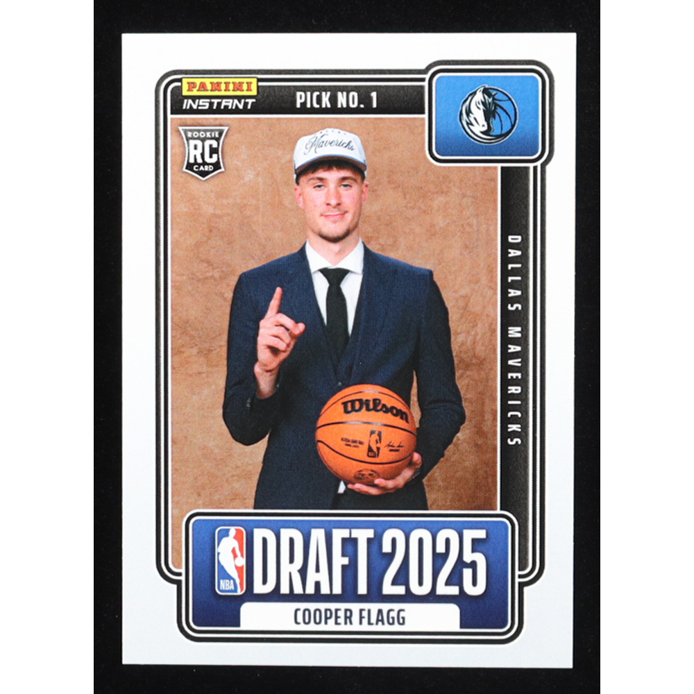 Cooper Flagg 2025-26 Panini Instant Draft Night #NBADN1 RC | Pristine ...