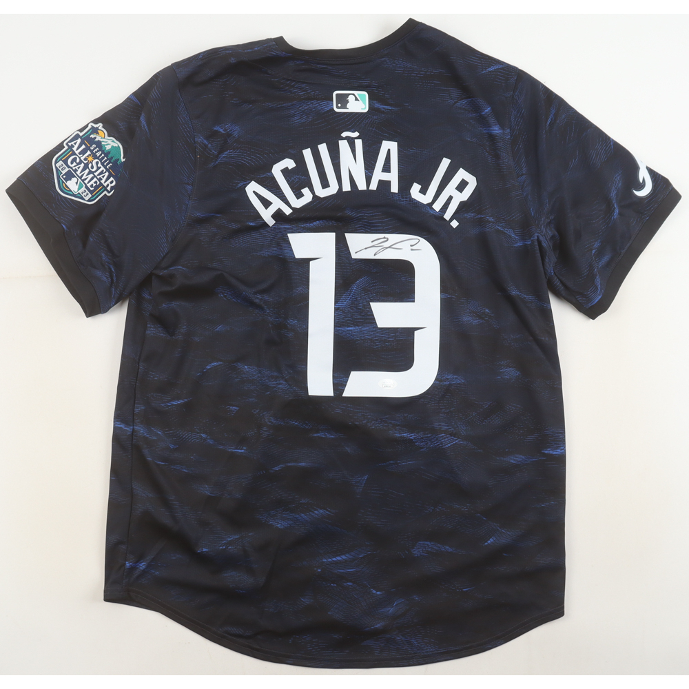 Ronald Acuna Jr. Signed All-Star Game Nike Authentic Jersey (JSA ...