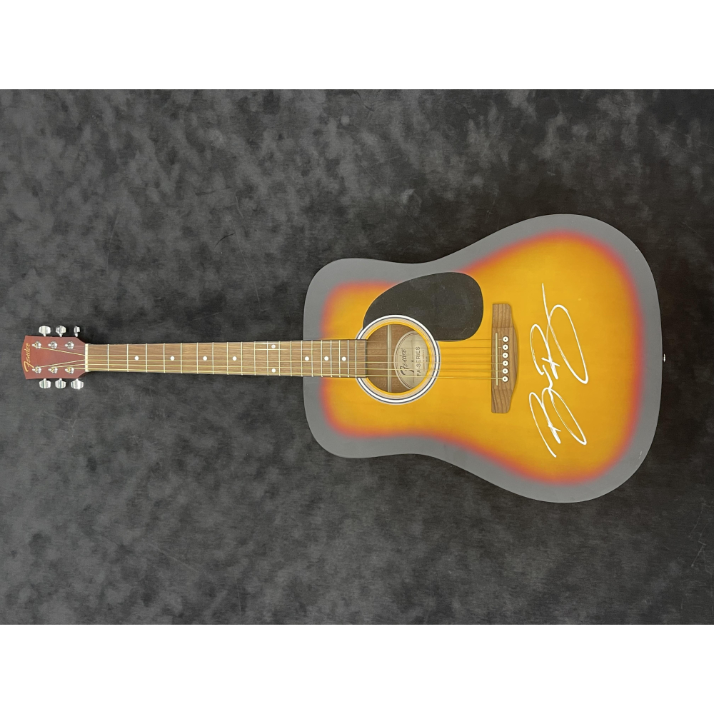 Benson Boone Signed Fender Acoustic Guitar (PSA) | Pristine Auction