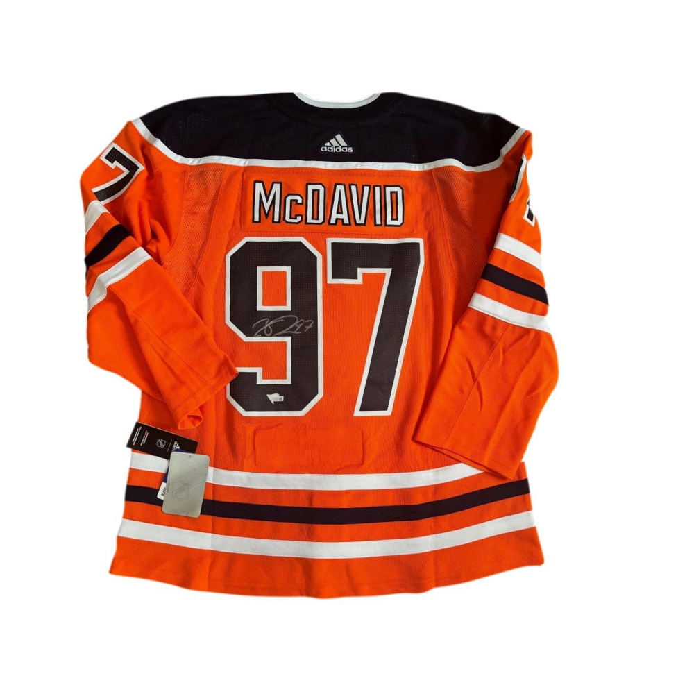 Connor McDavid Signed Oilers Adidas Jersey (Fanatics) | Pristine Auction