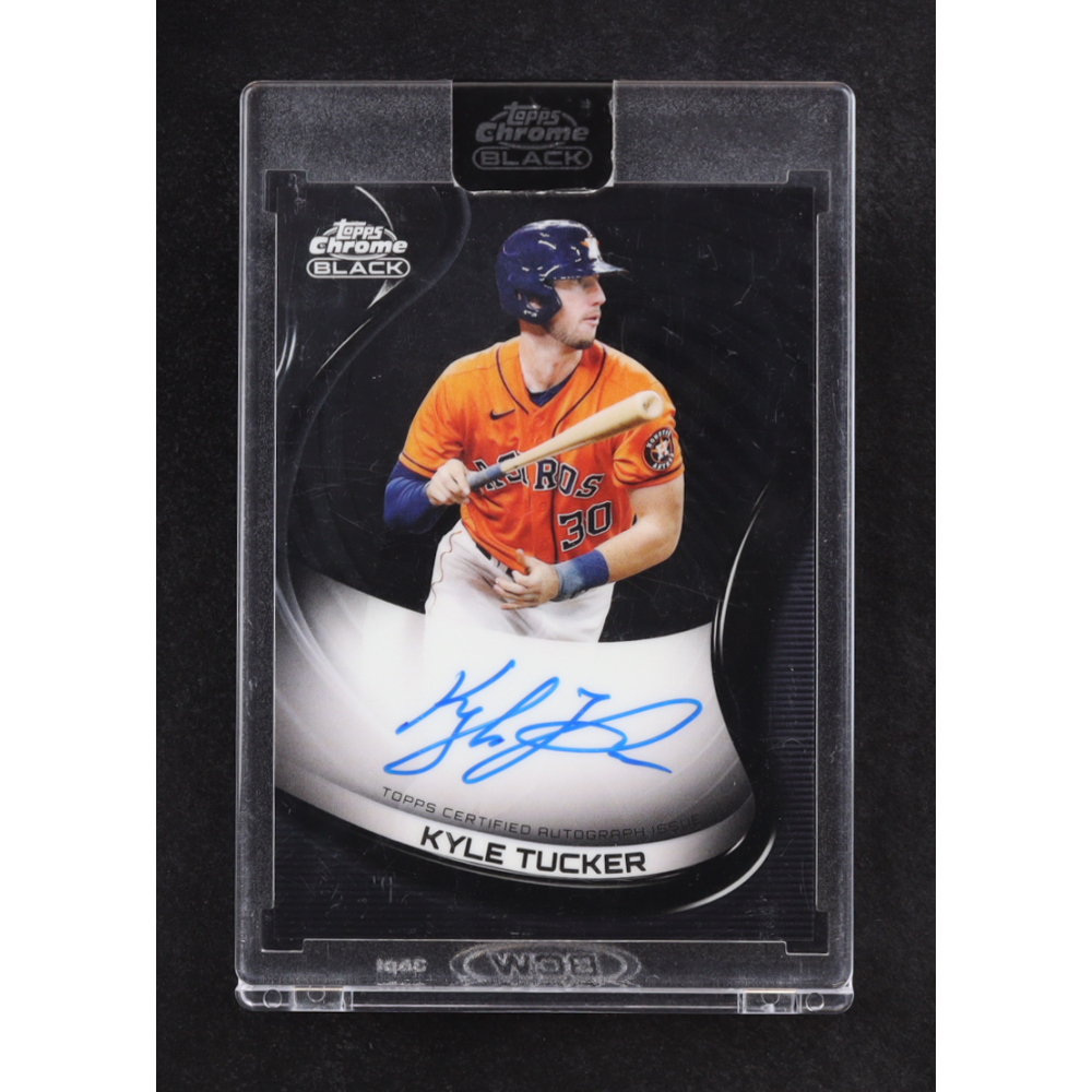 Kyle Tucker 2022 Topps Chrome Black Autograph #CBA-KT | Pristine Auction