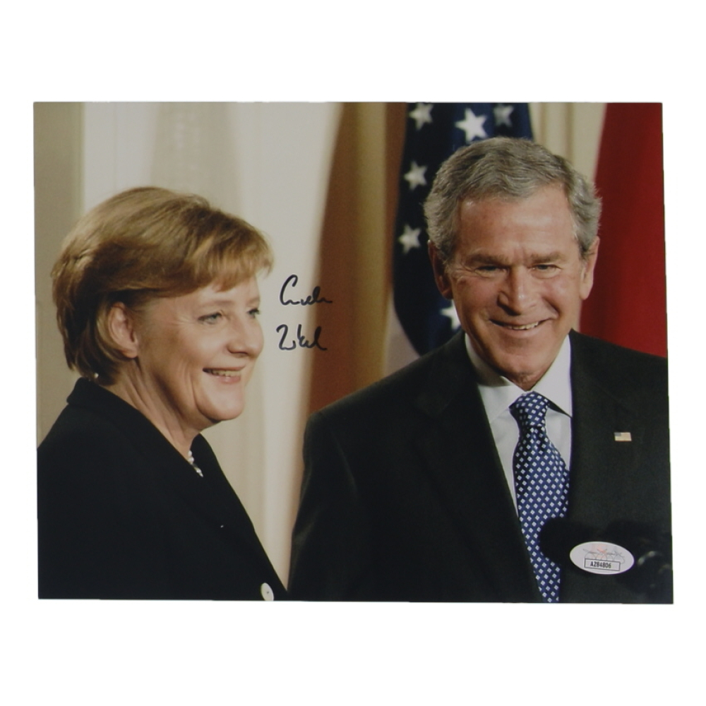 Angela Merkel Signed 8x10 Photo (JSA) | Pristine Auction