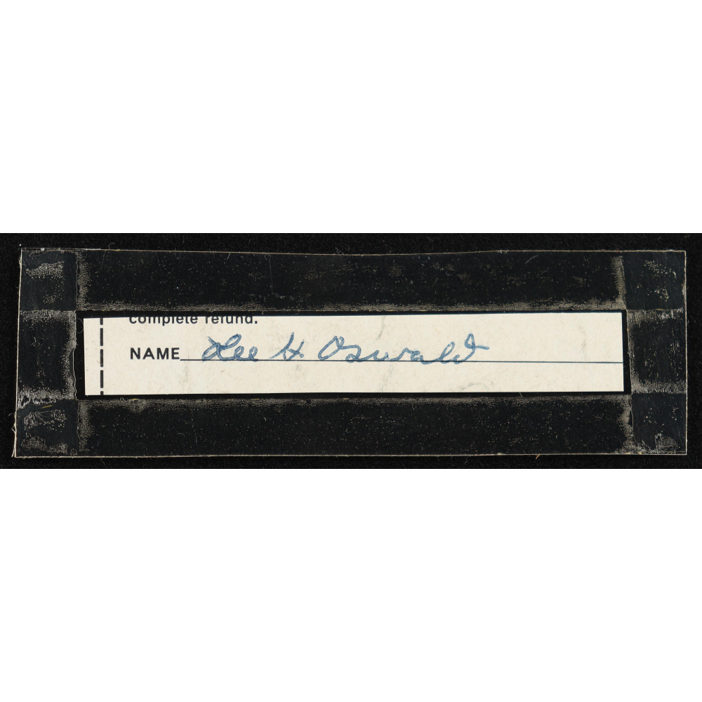 Lee Harvey Oswald Signed Cut (Beckett) | Pristine Auction