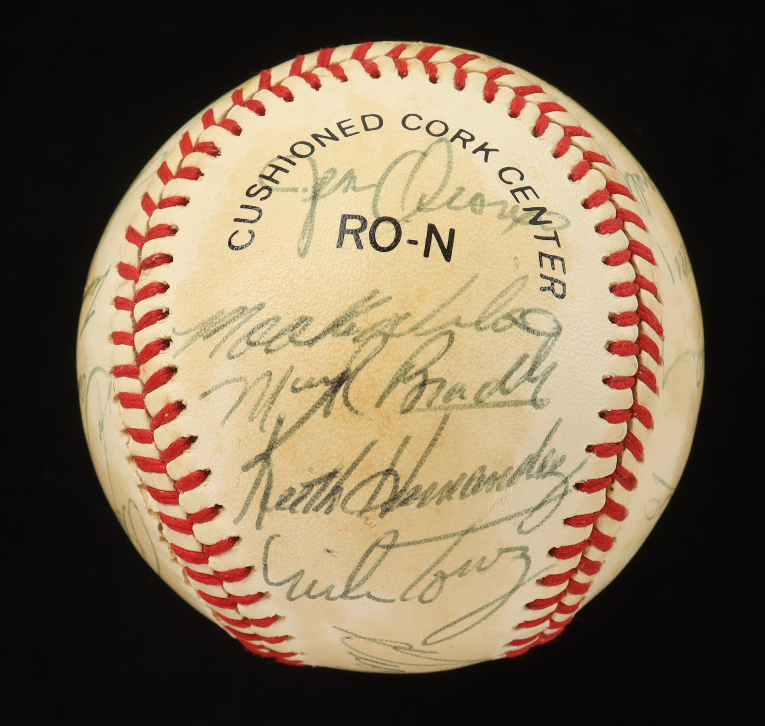 1983 Mets ONL Baseball Team-Signed By (21) With Tom Seaver, Darryl ...