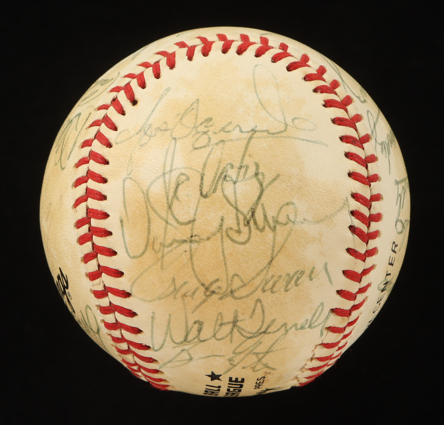 1983 Mets ONL Baseball Team-Signed By (21) With Tom Seaver, Darryl ...