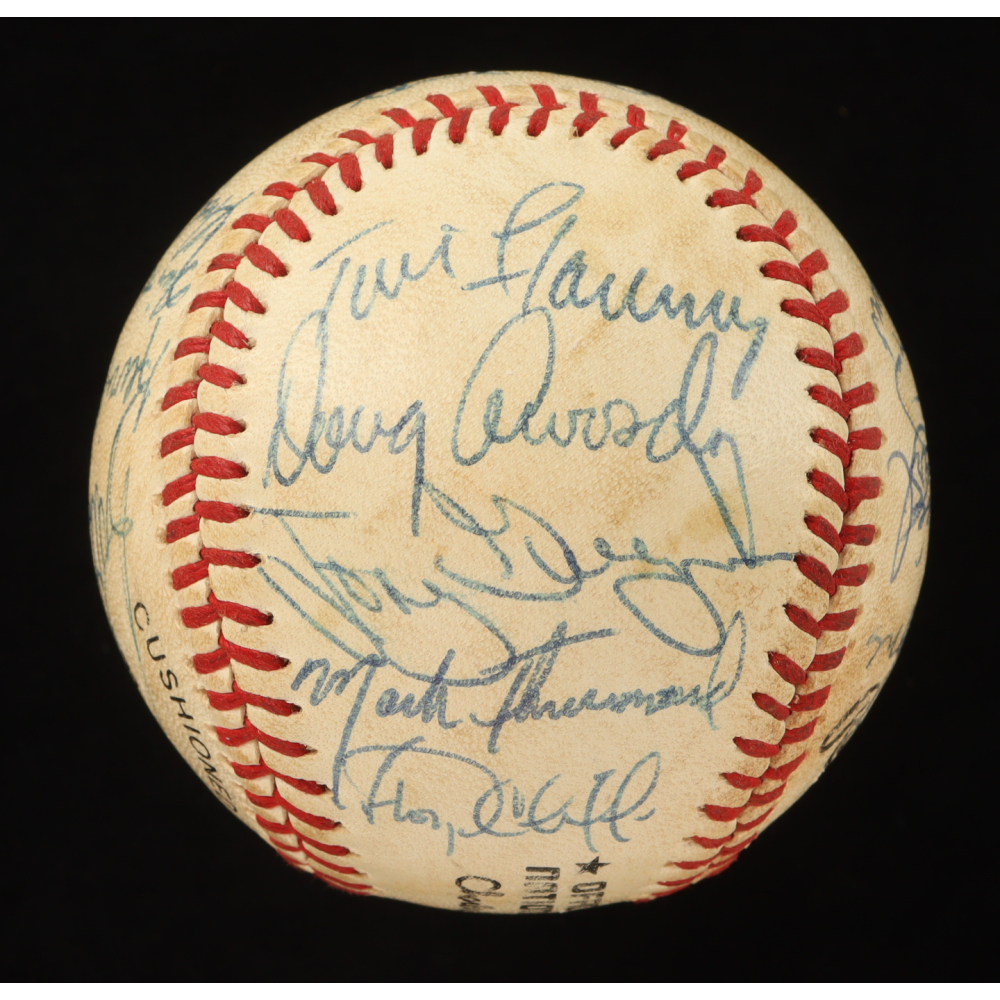 1983 Padres ONL Baseball Team-Signed By (21) With Tony Gwynn, Luis ...