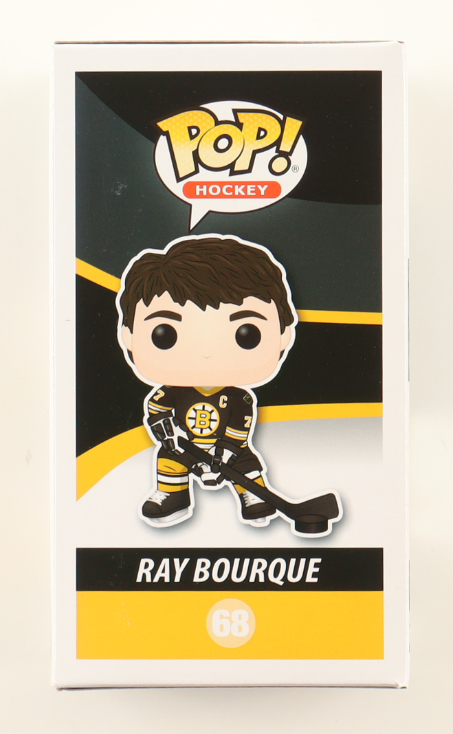 Ray Bourque Signed "Boston Bruins" #68 Ray Bourque Funko Pop! Vinyl ...