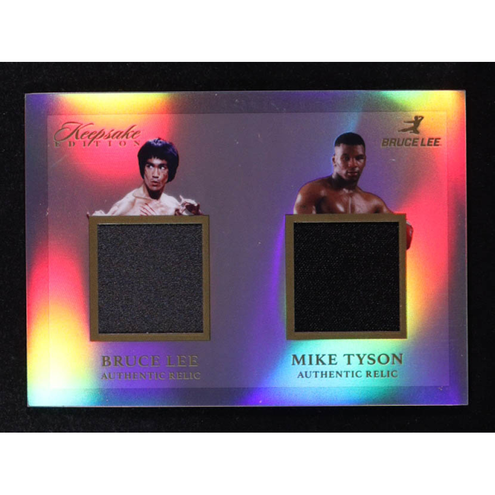 Bruce Lee / Mike Tyson 2024 Keepsake Edition Bruce Lee Relics Silver ...