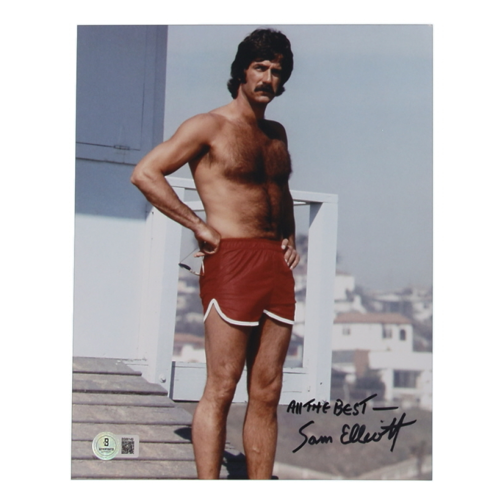 Sam Elliot Signed "Lifeguard" 8x10 Photo Inscribed "All The Best ...
