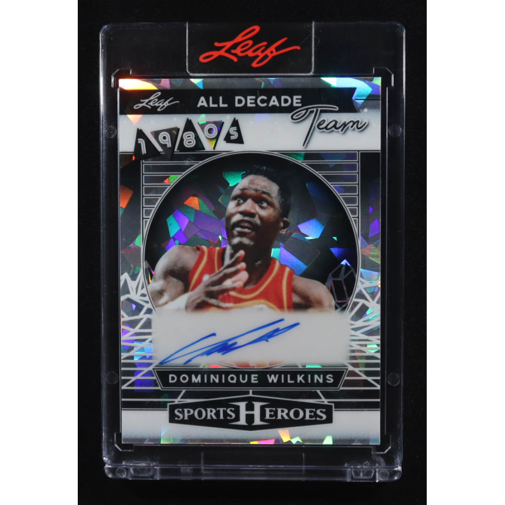 Dominique Wilkins 2025 Leaf Sports Heroes All Decade Team '80s ...