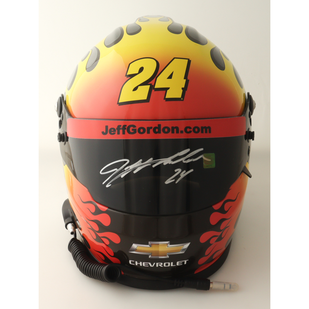 Jeff Gordon Signed NASCAR Flames "24EVER" Special Edition Full-Size ...